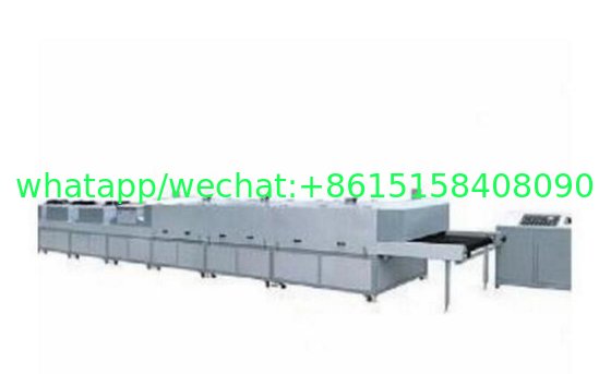 CE LC Series Combined Infrared IR + UV drying tunnel intended for screen printing stencil for the final drying of paints