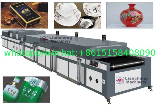 LC-800P/1100P UV photofixation machine Jet type circulation hot air electric electrically heated drying tunnel(combined)