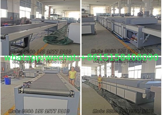 LC-800P/1100P UV photofixation machine Jet type circulation hot air electric electrically heated drying tunnel(combined)