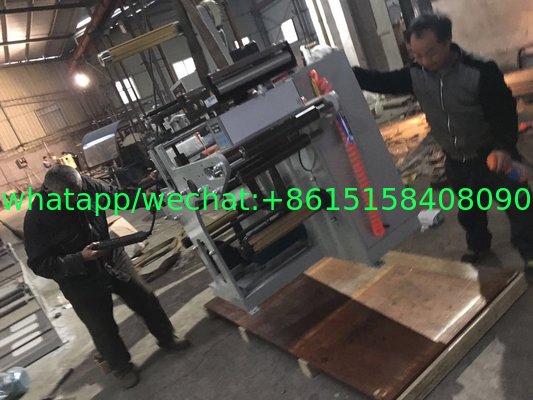LC-GH320/420 F/Q rotary knife die cutting machine die cutter with slitting function with Turntable rewinding station