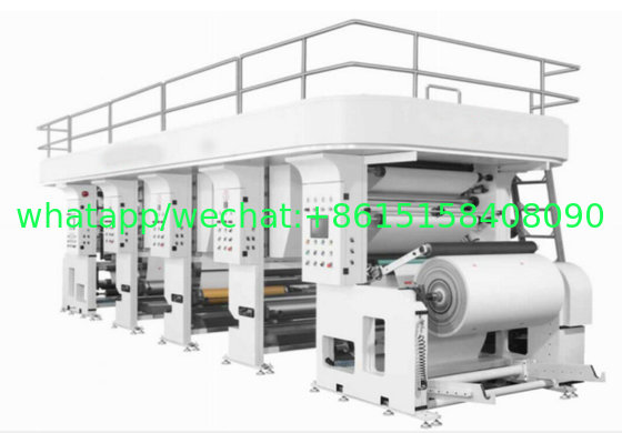 New arrival Unit type high speed flexo printing machine(can be online with rotogravure printer) 150m/m water based ink