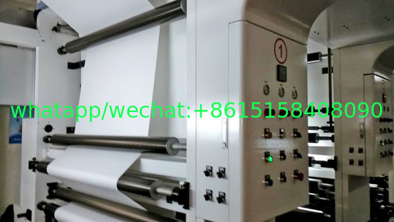New arrival Unit type high speed flexo printing machine(can be online with rotogravure printer) 150m/m water based ink