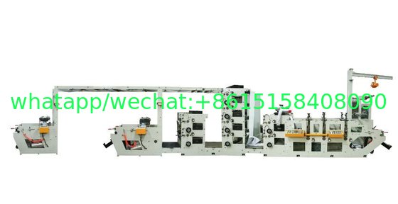 8color 560 three units(4+2+2) DHL TNT Fedex EMS International Logistics Label express flexographic flexo printer machine