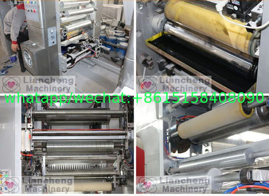 electric drying tube max 150m/m printing speed 3 motors(upgraded 7 motors) gravure printing machine  E model film paper