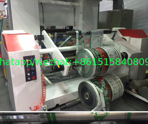 ASY-A 8 color 1000mm high speed 200m/m gravure printing machine 7 motors Horizontal-vertical color register double side