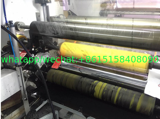 ASY-A 8 color 1000mm high speed 200m/m gravure printing machine 7 motors Horizontal-vertical color register double side