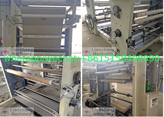 LC-B Model Series of Computer Middle Rail Gravure Machine Cellophane NY PVC PET BOPP CPP PE OPP Paper film alu 70m/min