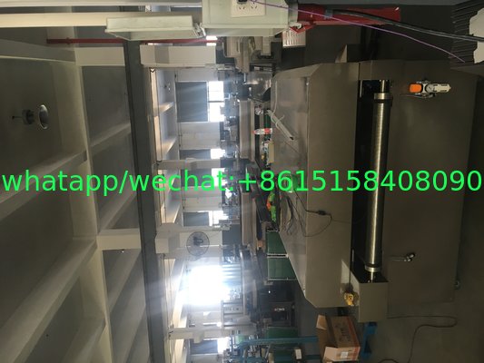 China top 1 screen press JINBAO Brand JB-900TC fully automatic Window comestics Box Pasting Machine 2100 pc/hour FOXCONN