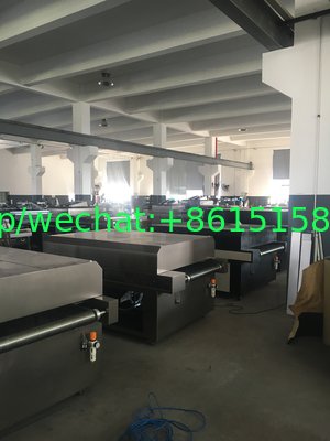 China top 1 screen press JINBAO Brand JB-900TC fully automatic Corrugated Window Box Patching Machine 2100 pcs/h FOXCONN