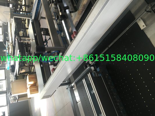 China top 1 screen press JINBAO Brand JB-900TC fully automatic Cardboard Box Window Pasting Machine 2100 pc/hour FOXCONN