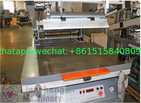 LC4060/6080/6090 Flat Bed Microcomputer screen printing press importers plane paper，plastic, glass ceramics