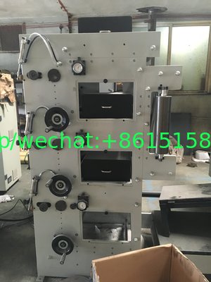 7color 320 two units(4+3) Label flexographic printers for sale self-adhesive sticker/label to mould die cutter