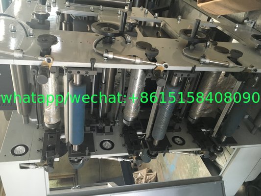 7color 320 two units(4+3) Label batch type flexo printer self-adhesive sticker/label to mould die cutter