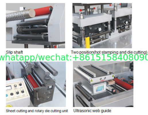 Trio system motion controller intelligent servo PLC Auto web-guide 24000 times/h 7200m/h High Speed die cutter machine
