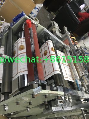 photoelectric PLC servo system ±0.10mm 300 press/min 45m/min Automatic Medium Speed Label Die Cutting Machine trademark