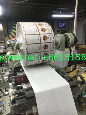 photoelectric PLC servo system ±0.10mm 300 press/min 45m/min Automatic Medium Speed Label Die Cutting Machine trademark