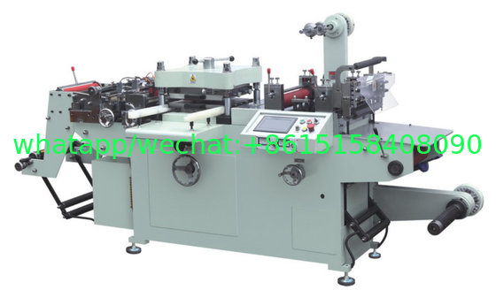 LC-350A/LC-450A Automatic Label Sticker Hot Stamping Machine and Die Cutting Machine with sheeting function