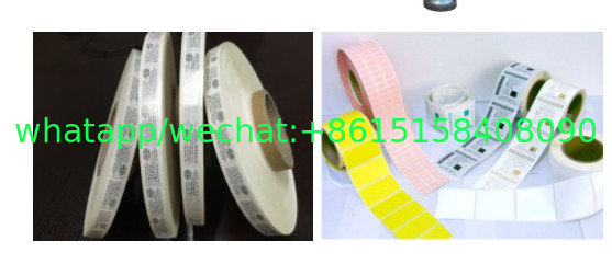 LC-320FII Turrret Type automatic Slitting Machine With Rewinder narrow paper label sticker adhesive