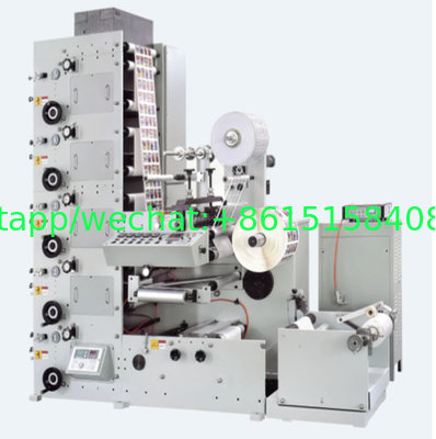 5 color 320 420 520 narrow paper label paper cup flexography print machinery automatic with CE