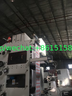 5 color 320 420 520 narrow paper label paper cup flexography print machinery automatic with CE