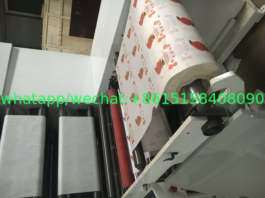 automatic 4 colour flexo printing machine in china use RY-850B Paper Cup Flexo Printing Machine for printing double cup