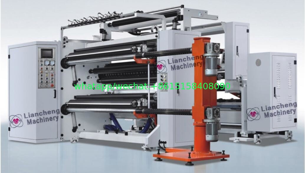400m/min high speed slitter rewinder for adhesive paper and film,slitting and rewinding machine for jumbo roll German