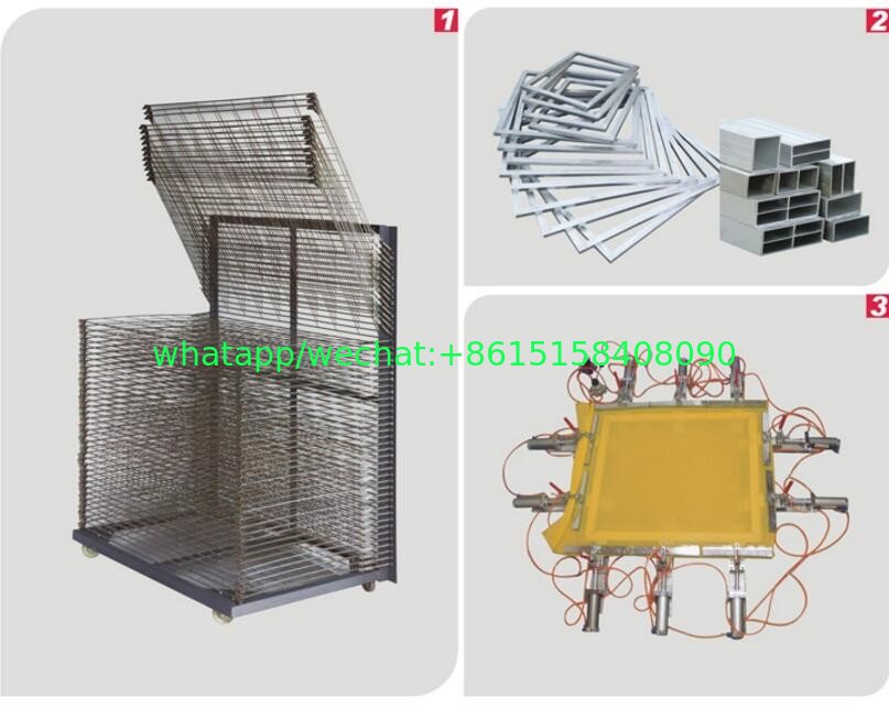 dry-layer rack/Melaleuca frame&Aluminum net screen frame&Pneumatic mesh Large Size Silk Screen Stretching Machinery