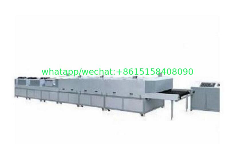 CE LC Series Combined Infrared IR + UV drying tunnel intended for screen printing stencil for the final drying of paints