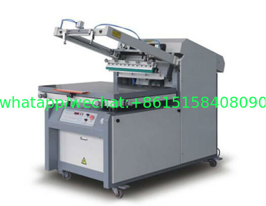 LC4060/6080/6090 Flat Bed Microcomputer Screen Printing press Machine semi-automatic plane paper，plastic, glass ceramics