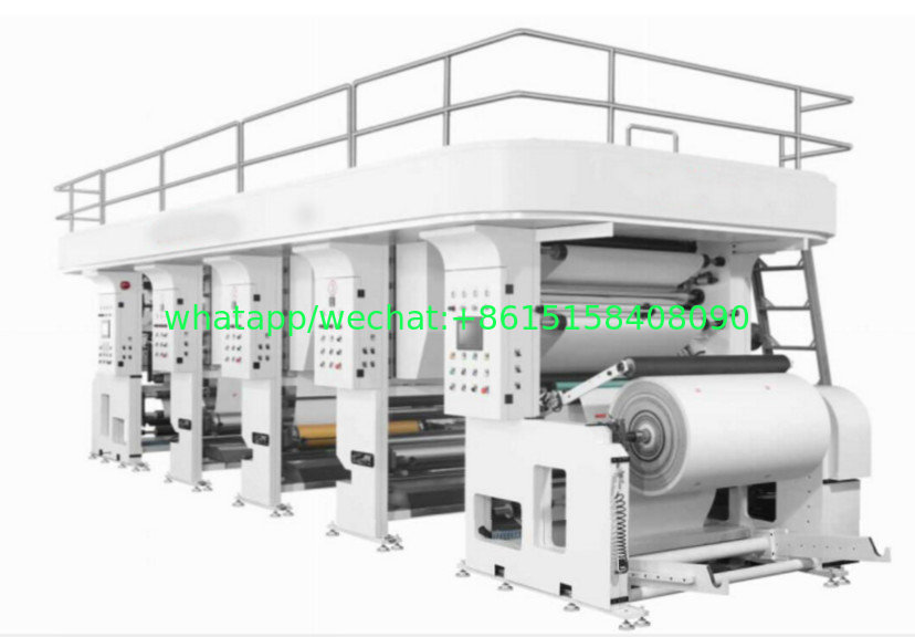 New arrival Unit type high speed flexo printing machine(can be online with rotogravure printer) 150m/m water based ink