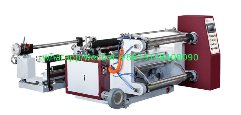 LC-H 1100 model 200mpm slitting machine horizontal BOPP PET CPP PVC aluminum foil and paper etc