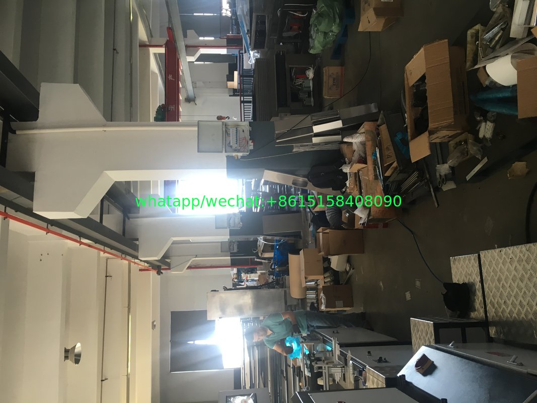 China top 1 screen press JINBAO Brand JB-900TC fully automatic Cardboard Box Window Pasting Machine 2100 pc/hour FOXCONN