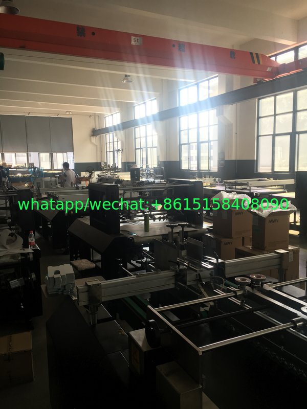 China top 1 screen press JINBAO Brand JB-900TC fully automatic Corrugated cardboard box window patching machine FOXCONN