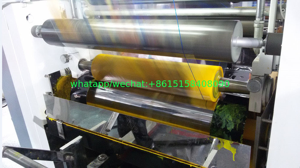 ELS Rotogravure PVC Shrink Film Label Printing Machine 300m/min 750mm unwind/rewind 3-50kgf servo motor