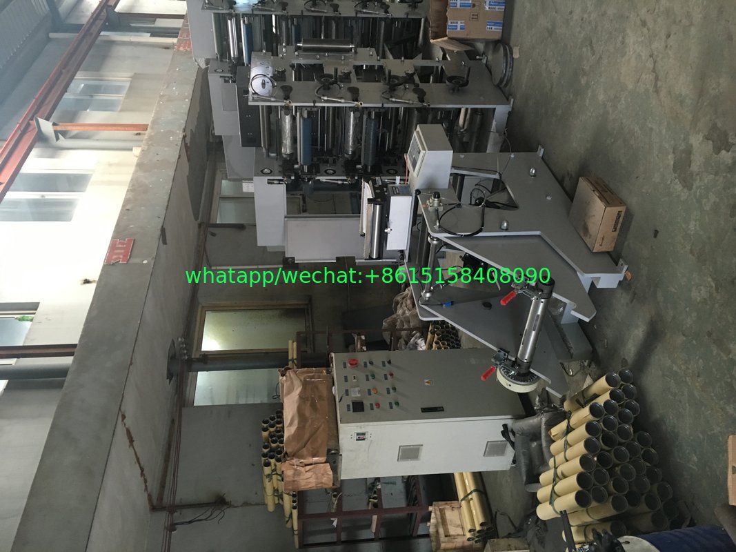 7color 320 two units(4+3) Label flexographic printers uk self-adhesive sticker/label to mould die cutter