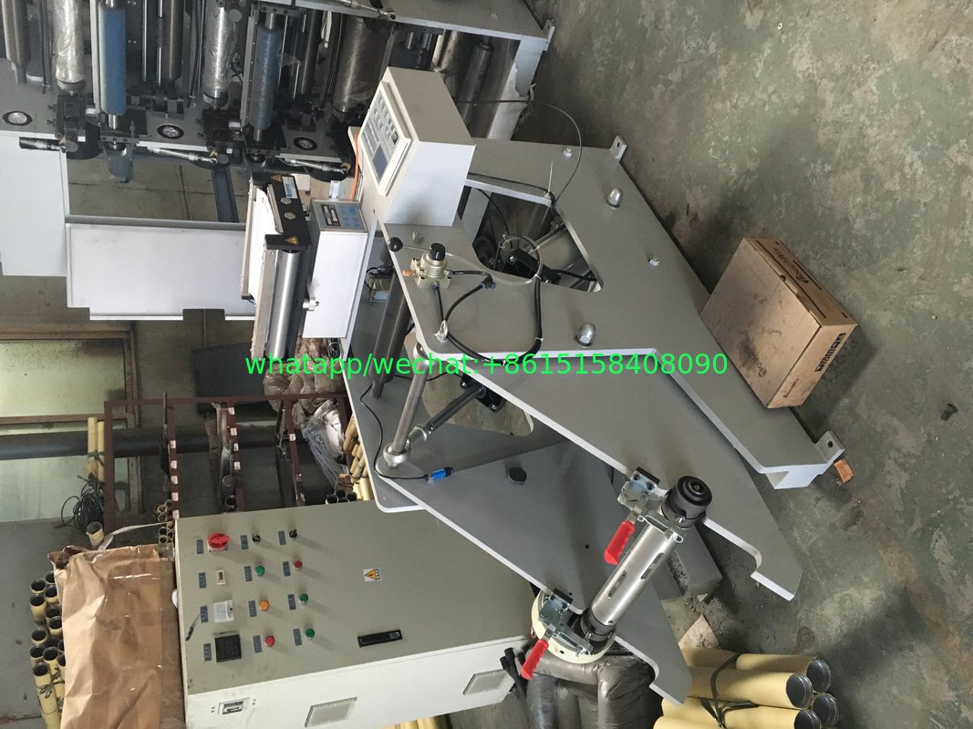 7color 320 two units(4+3) Label flexo printing machines self-adhesive sticker/label to mould die cutter