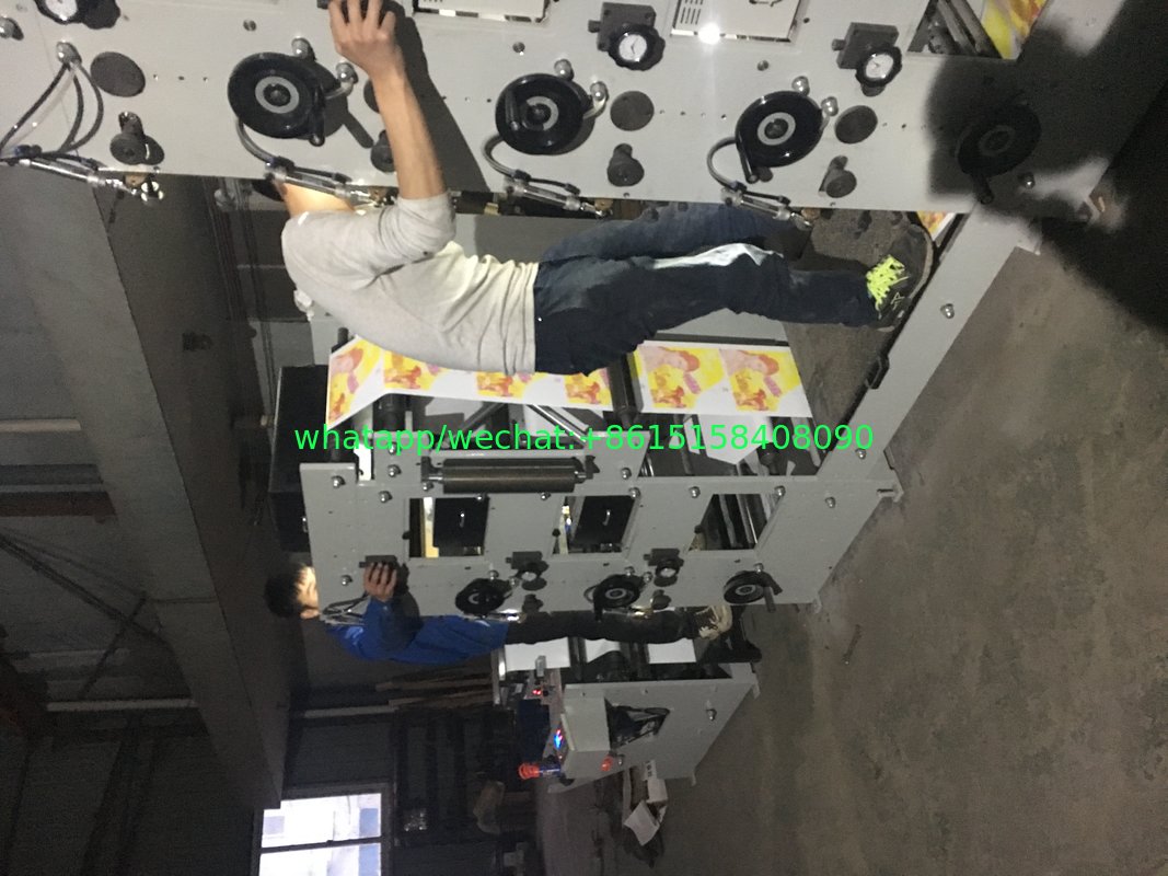 RY850-5c Five Colour Paper Cup Roll Print Press RY420-5c-B Roll Self-Adhesive Sticker Label Printing Machinery