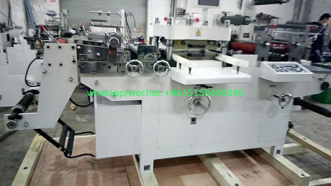 flat die cutting machine digital automatic laser label flatbed die cutter  flat bed die punching machine