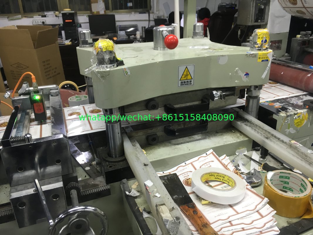 Profession Automatic Paper Die Cutting Machine Supplier Good Design Adhesive Label for Paper Roll to Roll Adhesive Paper