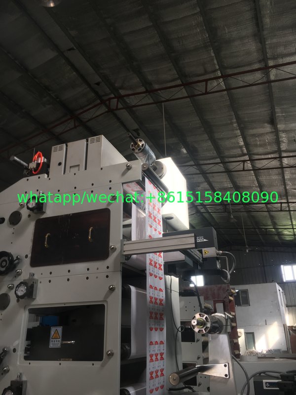 450 New automatic label / paper flexograhic printing press machine with good functions for sale