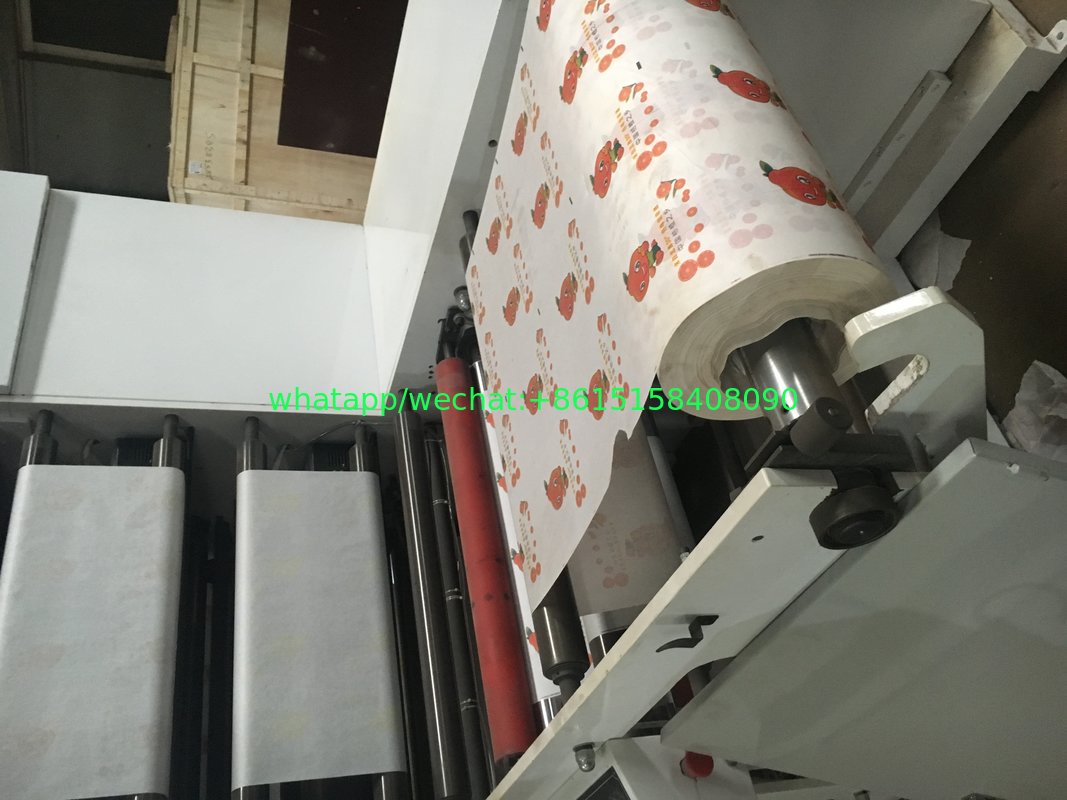 automatic 4 colour flexo printing machine in china use RY-850B Paper Cup Flexo Printing Machine for printing double cup
