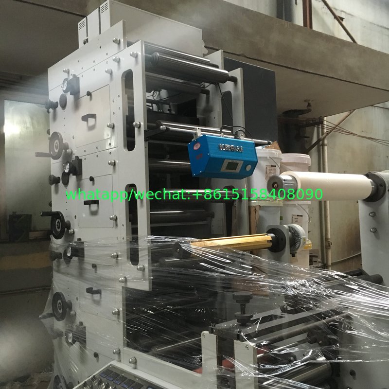 UV Roll to Roll Printing Machine RY320 with 6color Best Quality Label UV Flexo Printing Machine UV Adhesive Tape Print