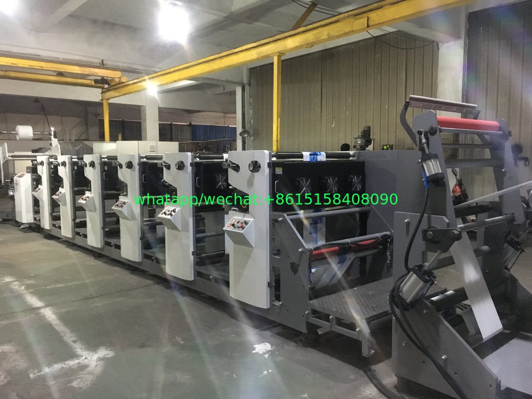 2015 RY-850 Paper Cup Printing Machine with 4 color / New machine with good quality High Speed Paper Flexo Printing Mach