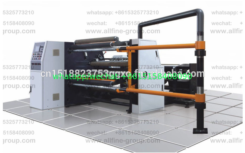 E High speed paper or plastic film slitter rewinder for labelstock,Bopp,PET,CPP,PVC ect printing and package industries