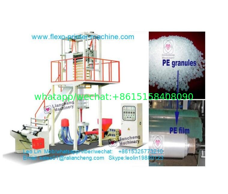 extrusion blowing machine plastic film extruder blown film extrusion machine line PP multilayer ABA