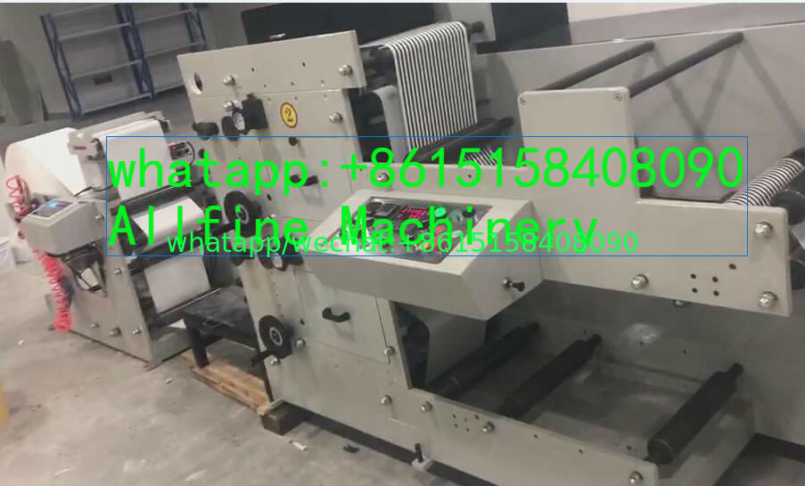 Drinking paper straw central impression flexo printing machine digital paper roll to roll