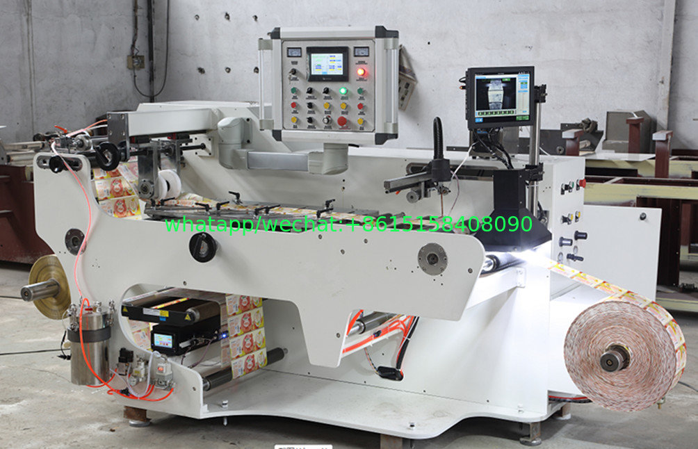 LC-300C high speed guling center-seal machine needle type gluing system Inspection and still picture system