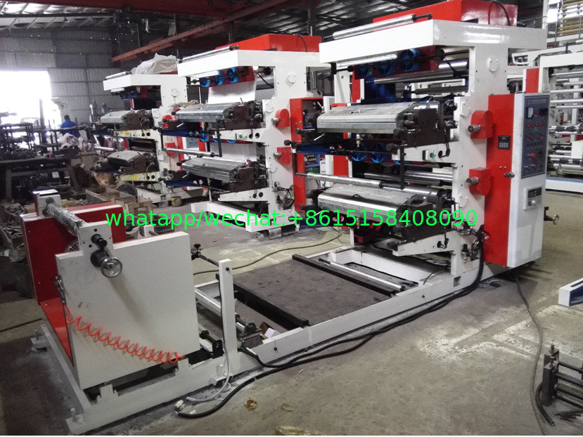 RY-21000 2 colors 1000 mm width  flexo printing machine for film paper non woven fabric