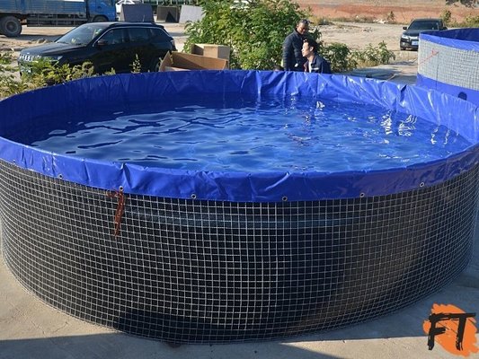 2022 Top Open Tank Stock Pool Industrial Agricultural Pools Fish Farming Ponds