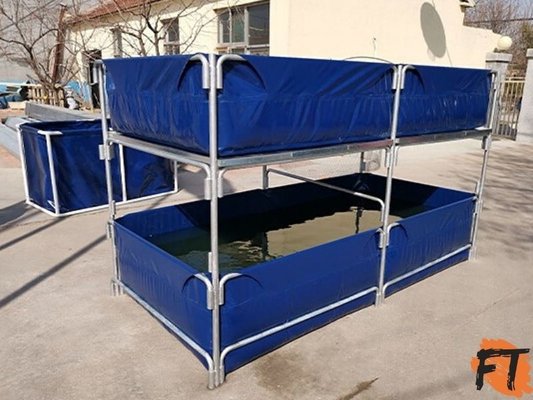 2022 Top Open Tank Stock Pool Industrial Agricultural Pools Fish Farming Ponds
